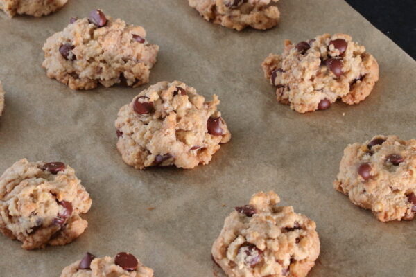 Healthier Chocolate Chip Cookies - A Life Well Planted