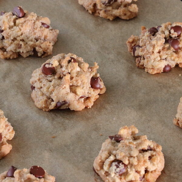 Healthier Chocolate Chip Cookies - A Life Well Planted